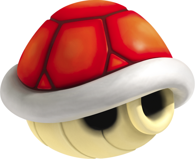 File:Red Shell MK7.png - Super Mario Wiki, the Mario encyclopedia