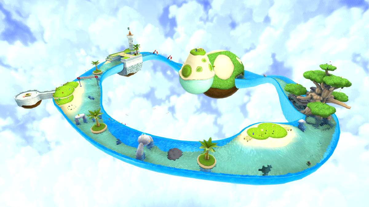 Sea Slide Galaxy - Super Mario Wiki, the Mario encyclopedia