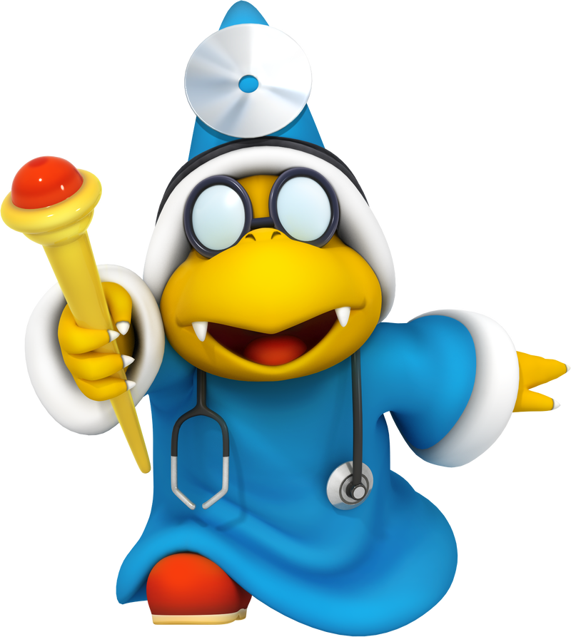 File:Dr Mario World - Dr Kamek.png - Super Mario Wiki, the Mario encyclopedia