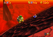 Bowser in the Fire Sea - Super Mario Wiki, the Mario encyclopedia