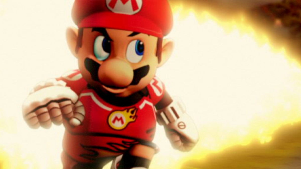 File:Opening (Mario and explosion) - Mario Strikers Charged.png - Super ...