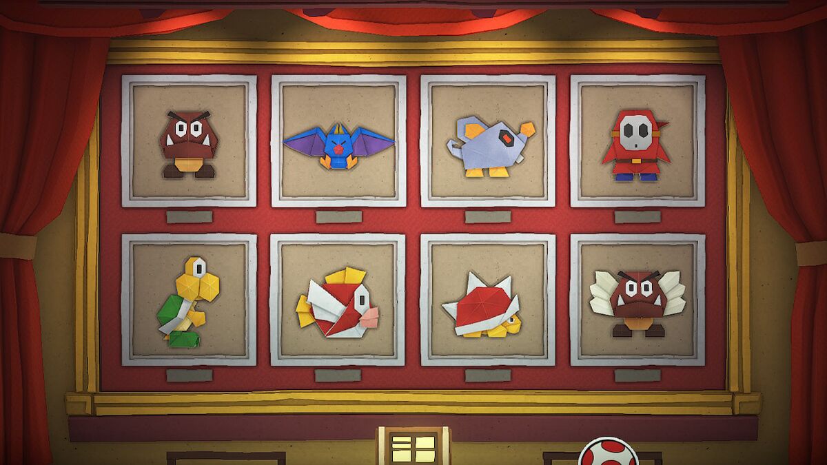 File:PMTOK Origami Gallery - Red.jpg - Super Mario Wiki, the Mario ...