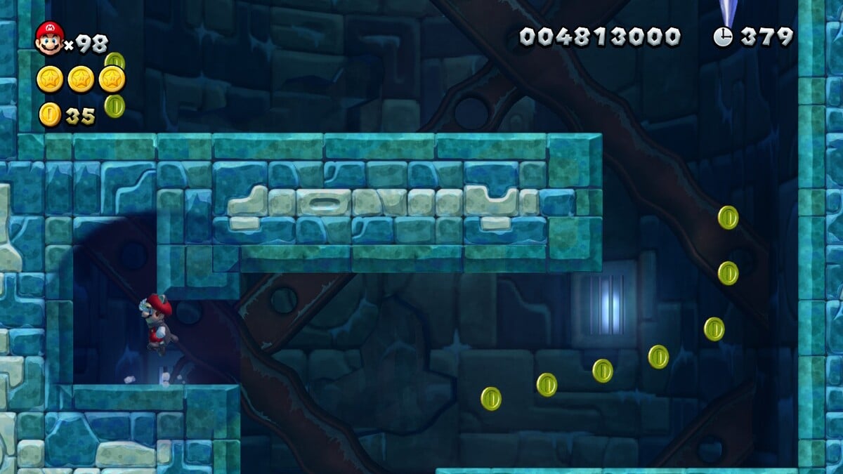 File:Freezing Rain Tower Hidden Wall.jpg - Super Mario Wiki, the Mario encyclopedia