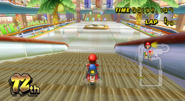 File:MKW Coconut Mall screenshot.png - Super Mario Wiki, the Mario ...