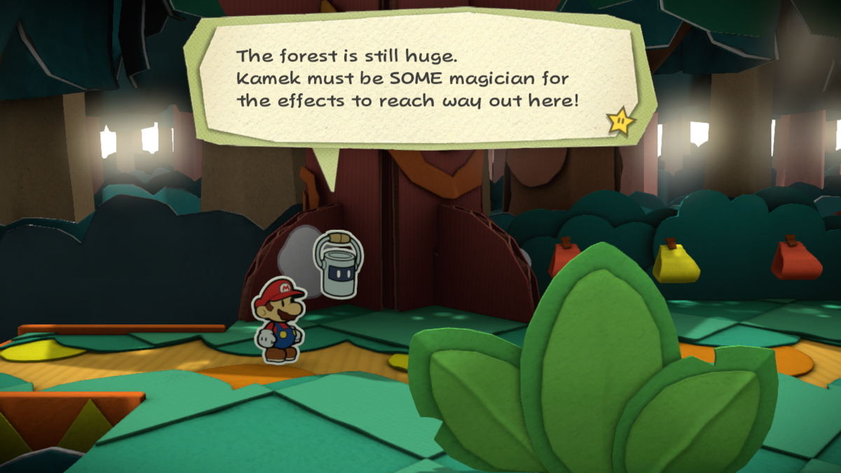 File:PMCS Sacred Forest beginning.png - Super Mario Wiki, the Mario ...