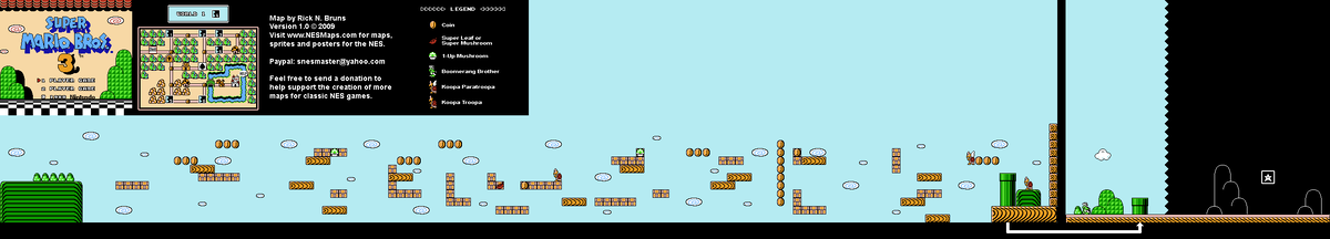 File:SMB3 World 1-4 Map.png - Super Mario Wiki, the Mario encyclopedia