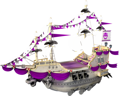 Bowser's Airship - Super Mario Wiki, the Mario encyclopedia