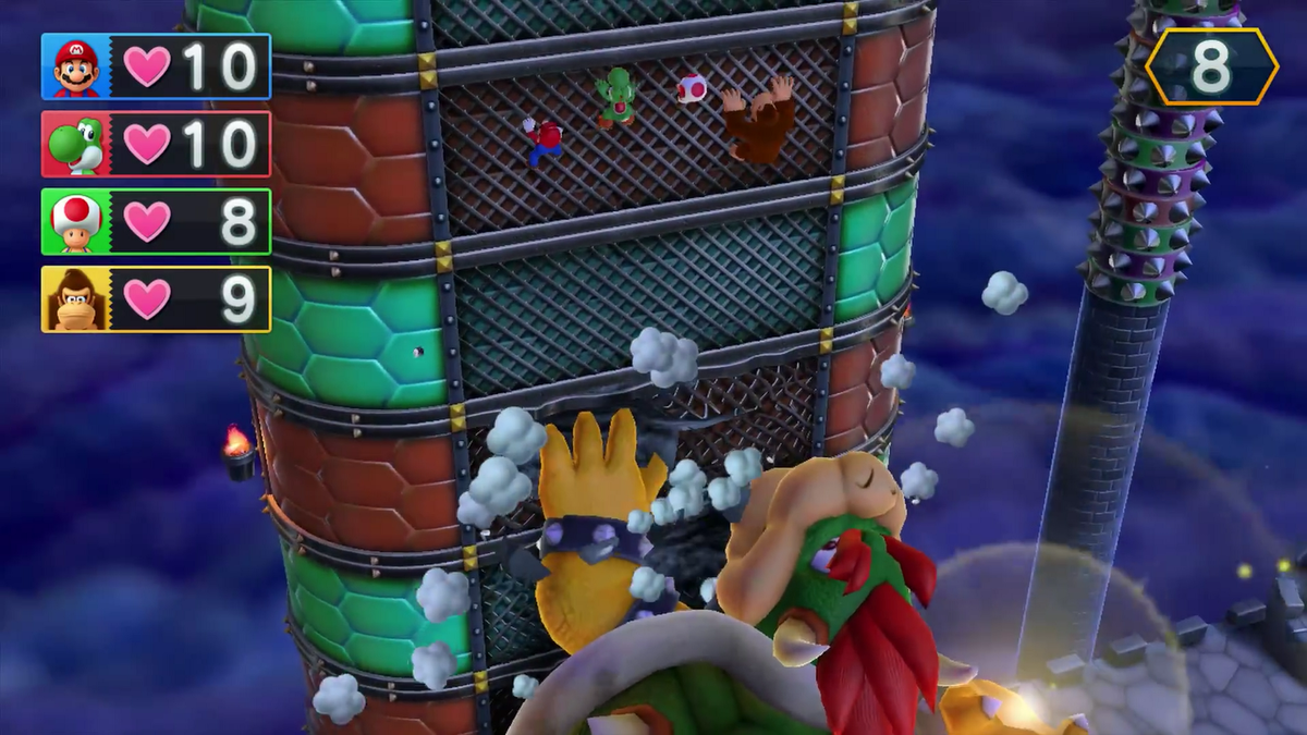Bowser's Clawful Climb - Super Mario Wiki, the Mario encyclopedia