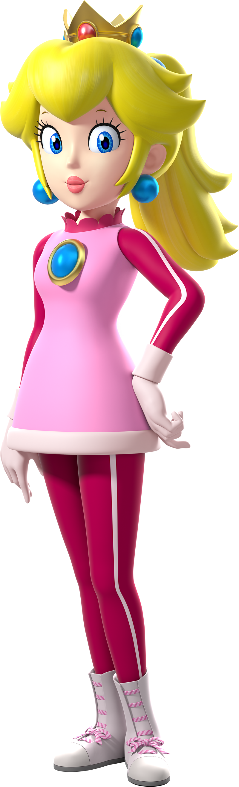 File:Peach Winter outfit - Rio2016.png - Super Mario Wiki, the Mario ...