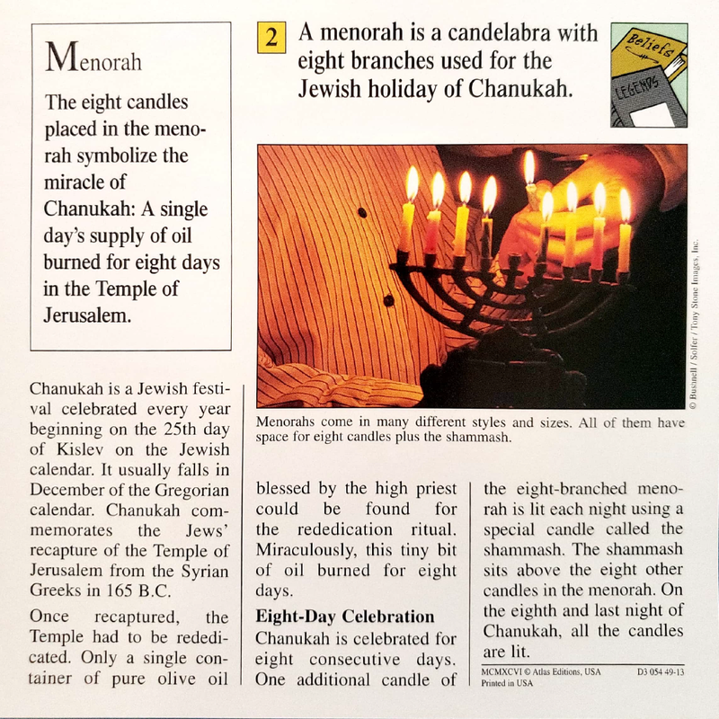 File:Menorah quiz card back.png - Super Mario Wiki, the Mario encyclopedia