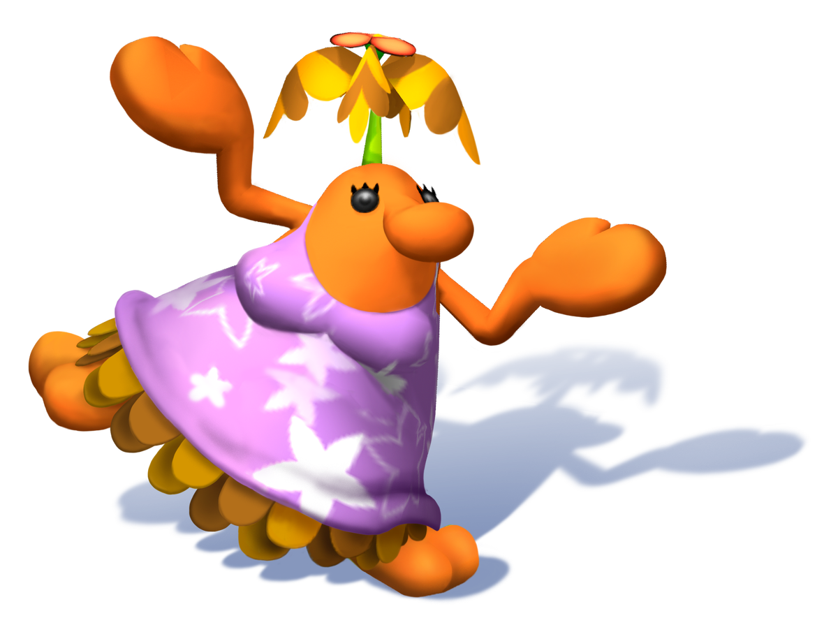 File:Orange Pianta SMS.png - Super Mario Wiki, the Mario encyclopedia