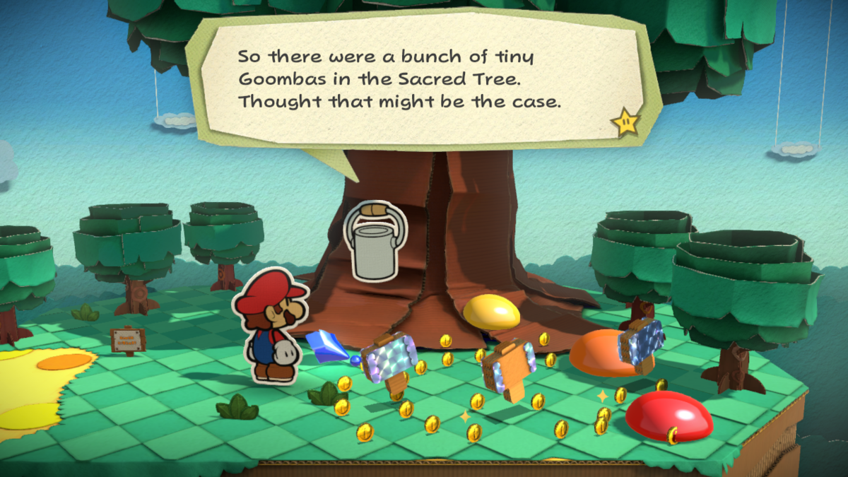 File:PMCS Sacred Forest Paint Star Piece 3.png - Super Mario Wiki, the ...