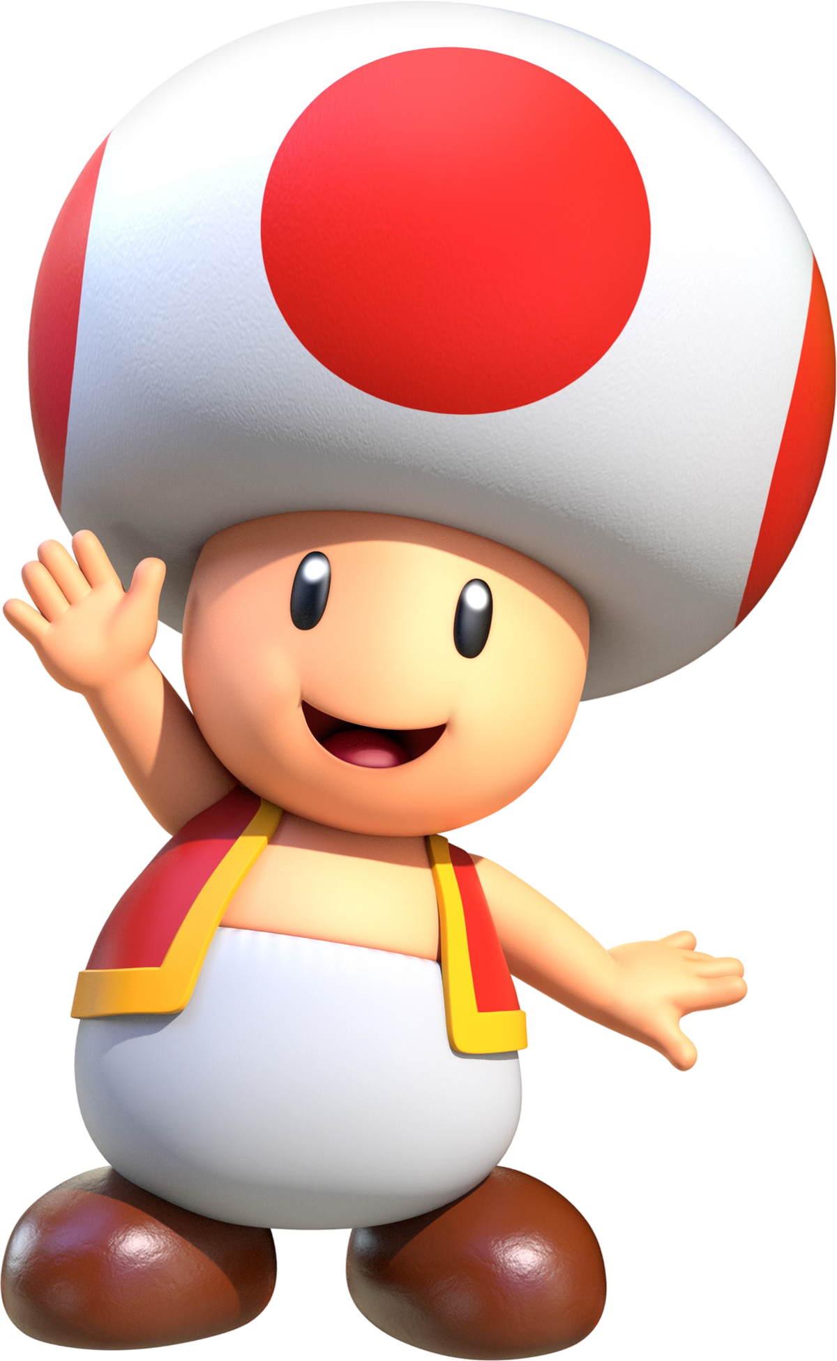 File Red Toad SMR png Super Mario Wiki The Mario Encyclopedia