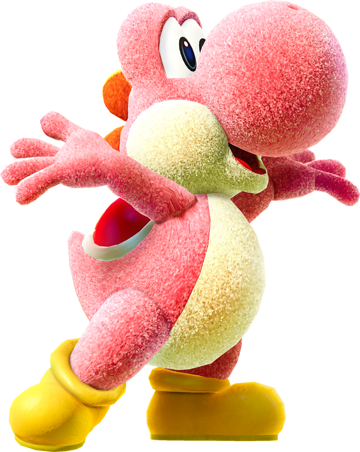 File:YCW Pink Yoshi.png - Super Mario Wiki, the Mario encyclopedia