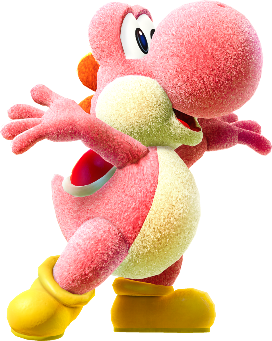 File:YCW Pink Yoshi.png - Super Mario Wiki, the Mario encyclopedia