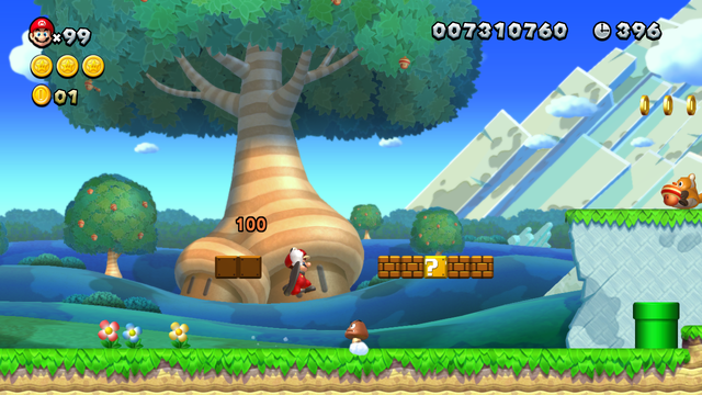 File:Acorn Plains Way.png - Super Mario Wiki, the Mario encyclopedia