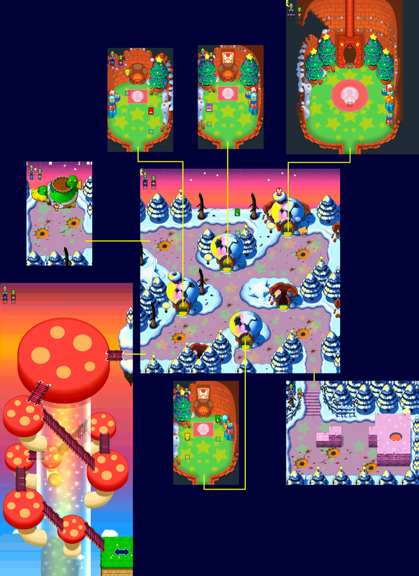 Hollijolli Village - Super Mario Wiki, the Mario encyclopedia