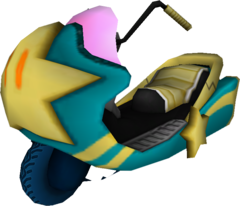 Shooting Star (bike) - Super Mario Wiki, the Mario encyclopedia