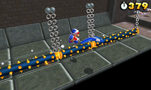 Swinging spikes - Super Mario Wiki, the Mario encyclopedia