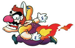 Flaming Wario - Super Mario Wiki, the Mario encyclopedia