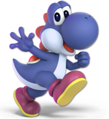 Gallery:Blue Yoshi - Super Mario Wiki, the Mario encyclopedia