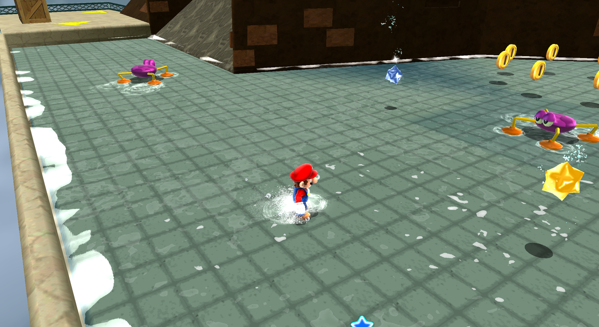 File:SMG2 Throwback Galaxy pool.png - Super Mario Wiki, the Mario ...
