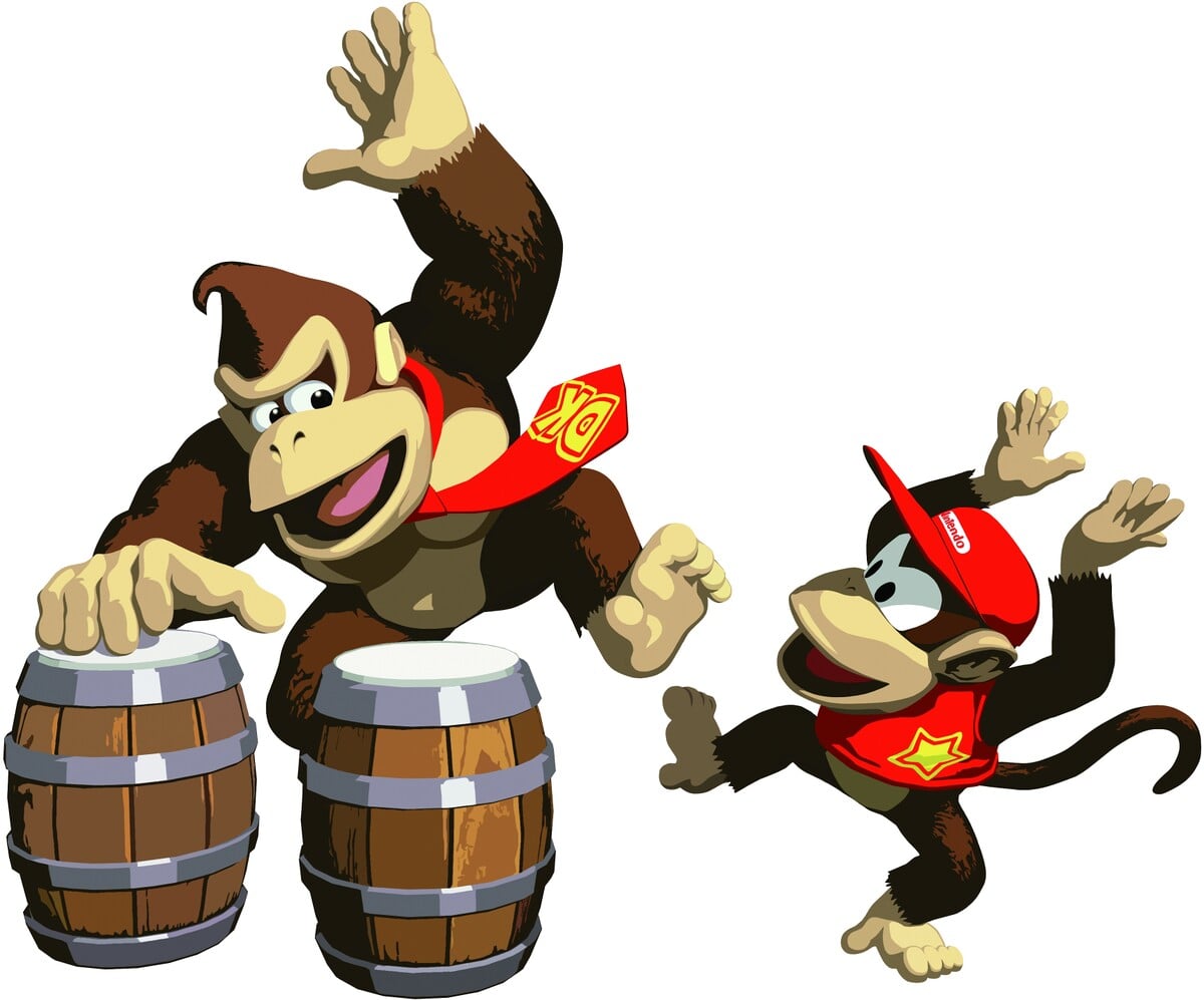 File:DK and Diddy DKa artwork.jpg - Super Mario Wiki, the Mario ...