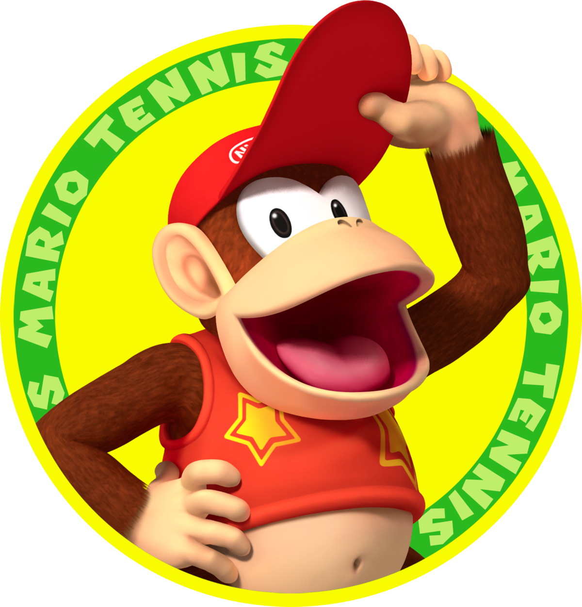 File:Diddy Kong MTO icon artwork.png - Super Mario Wiki, the Mario ...