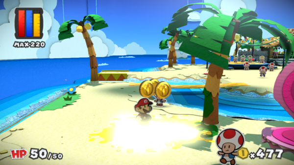 Bloo Bay Beach - Super Mario Wiki, the Mario encyclopedia