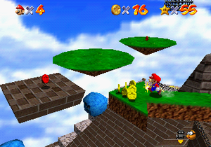 Red Coins on the Floating Isle - Super Mario Wiki, the Mario encyclopedia
