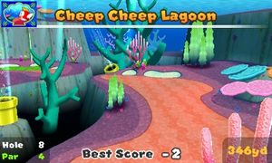 Cheep Cheep Lagoon (golf course) - Super Mario Wiki, the Mario encyclopedia