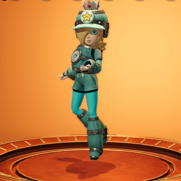 File:Rosalina (Barrel Gear) - Mario Strikers Battle League.png - Super ...