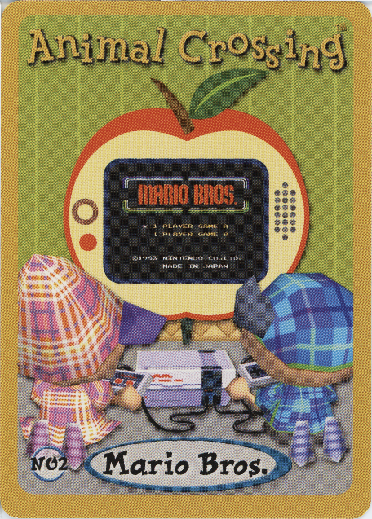 File:ACe e-Reader Card Mario Bros front.png - Super Mario Wiki, the ...