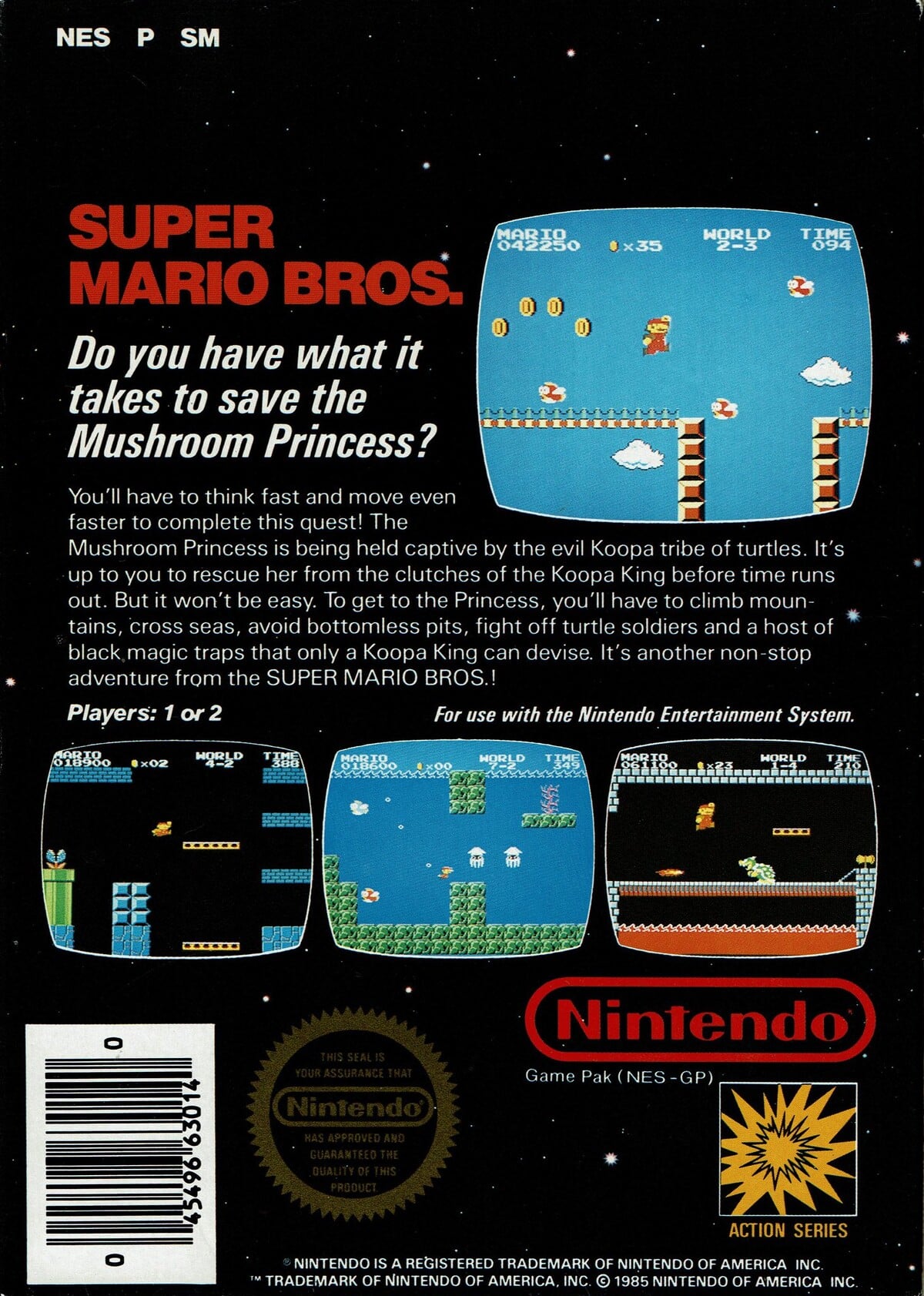 File:SMBAmericaBack.jpg - Super Mario Wiki, the Mario encyclopedia