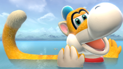 Plessie - Super Mario Wiki, the Mario encyclopedia