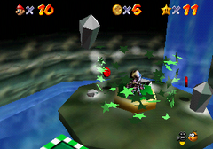 Behind the Waterfall - Super Mario Wiki, the Mario encyclopedia