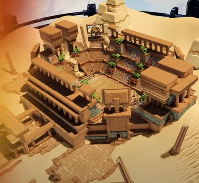 Desert Ruin - Super Mario Wiki, the Mario encyclopedia