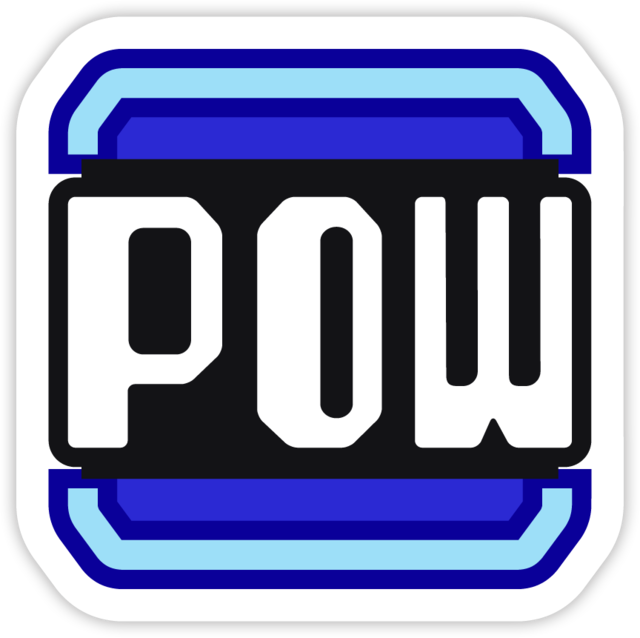 File:POW Block Sticker PMSS.png - Super Mario Wiki, the Mario encyclopedia