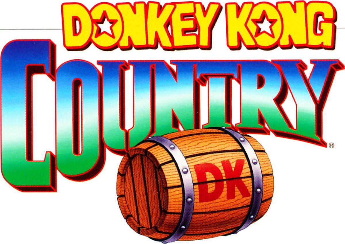 File:DKC Preliminary Logo.png - Super Mario Wiki, the Mario encyclopedia