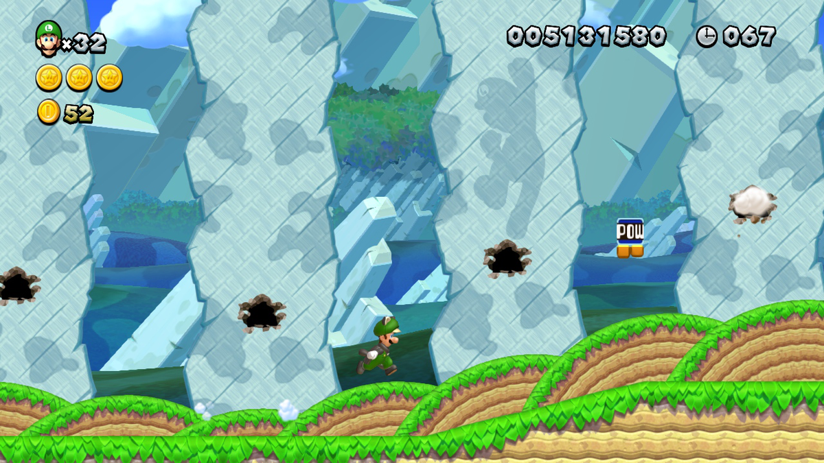 File:NSLU Rolling Yoshi Hills Luigi Sighting.png - Super Mario Wiki ...