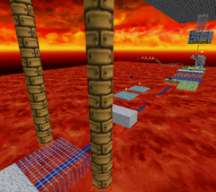 Bowser in the Fire Sea - Super Mario Wiki, the Mario encyclopedia