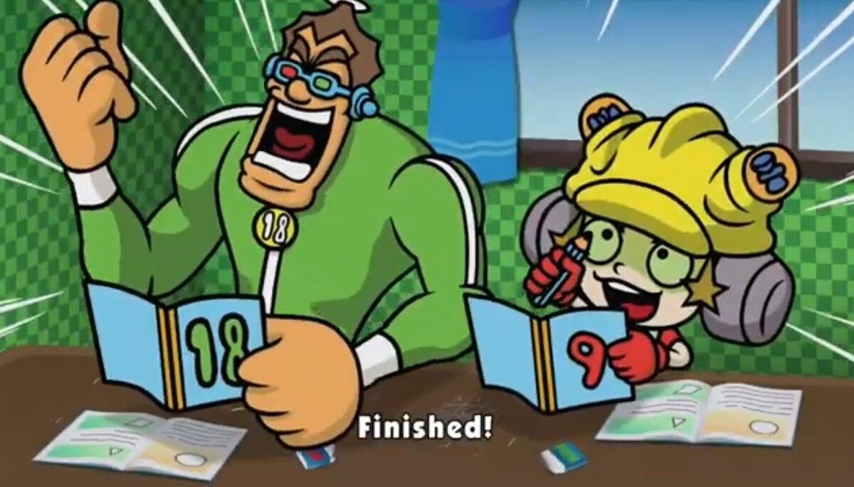 File:Homework FINISHED!.jpg - Super Mario Wiki, the Mario encyclopedia