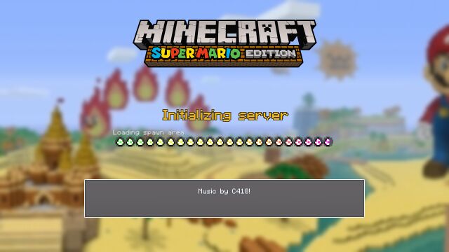 File:Minecraft Wii U Mario Loading Screen.jpg - Super Mario Wiki, the ...