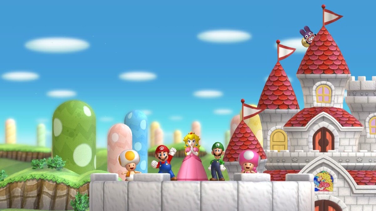 File:NSMBUD Ending Screen.jpg - Super Mario Wiki, the Mario encyclopedia