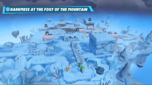 Darkmess at the Foot of the Mountain - Super Mario Wiki, the Mario ...