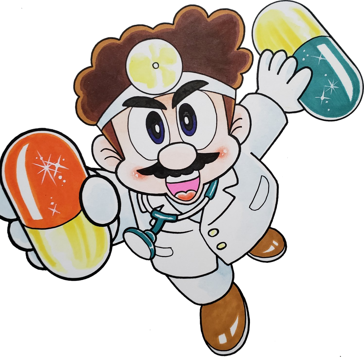 File:Dr Mario KC Mario.png - Super Mario Wiki, the Mario encyclopedia