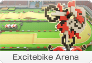 Excitebike Arena - Super Mario Wiki, the Mario encyclopedia