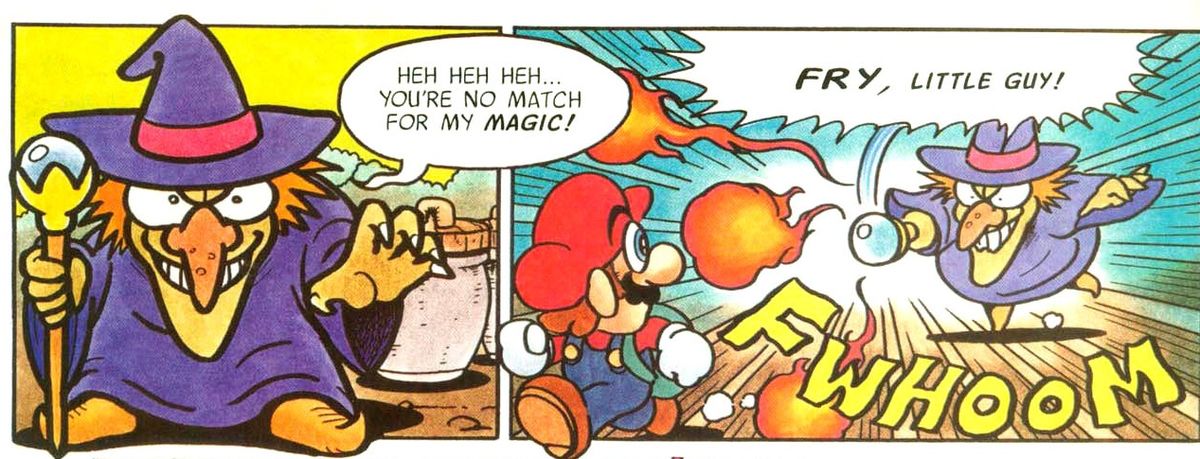 File:WitchMarioAdventures.jpg - Super Mario Wiki, the Mario encyclopedia