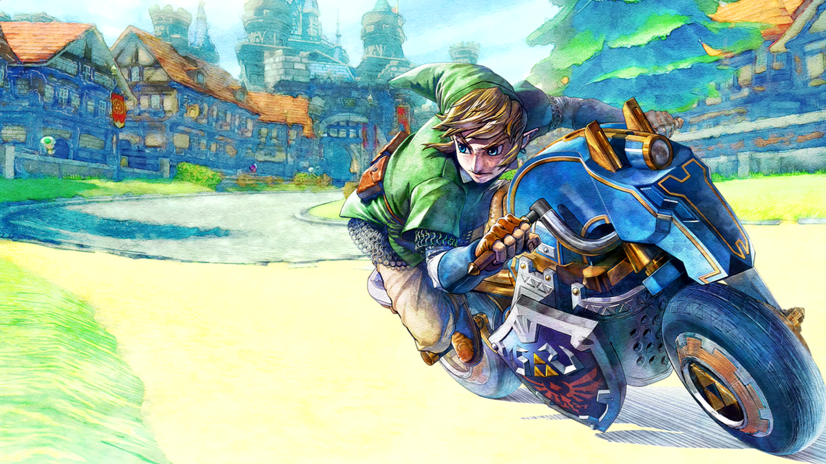 File:MK8DX Background Link.png - Super Mario Wiki, the Mario encyclopedia
