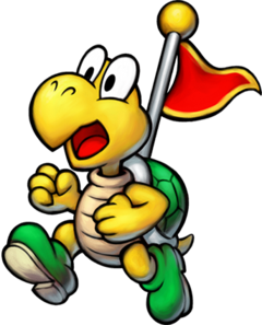 Captain Koopa Troopa - Super Mario Wiki, the Mario encyclopedia